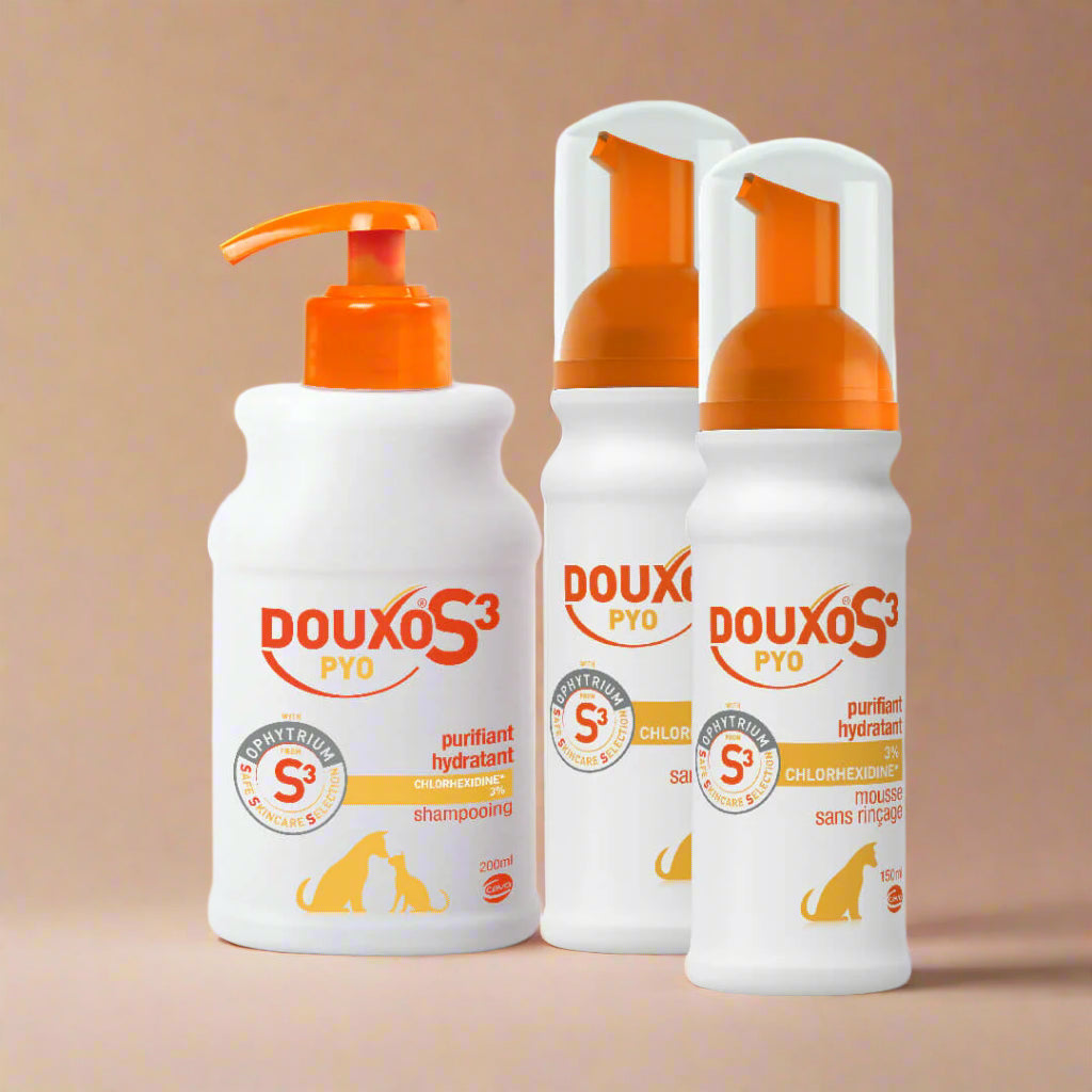 Découvrez les Produits Antiseptiques Hydratants DOUXO S3 Pyo